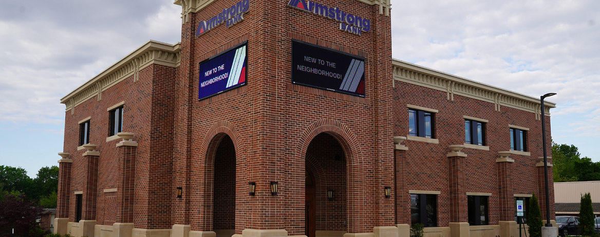 Armstrong Bank Fort Smith branch, Rogers Avenue, Williamsburg Square
